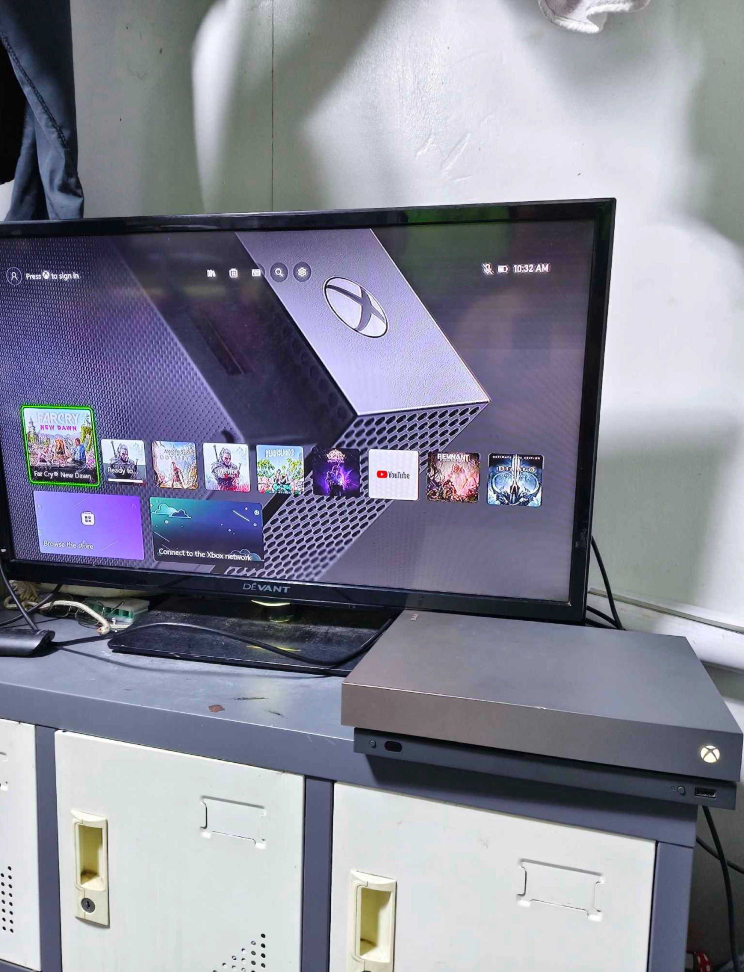 Xbox One X Console, Video Gaming, Video Game Consoles, Xbox on Carousell