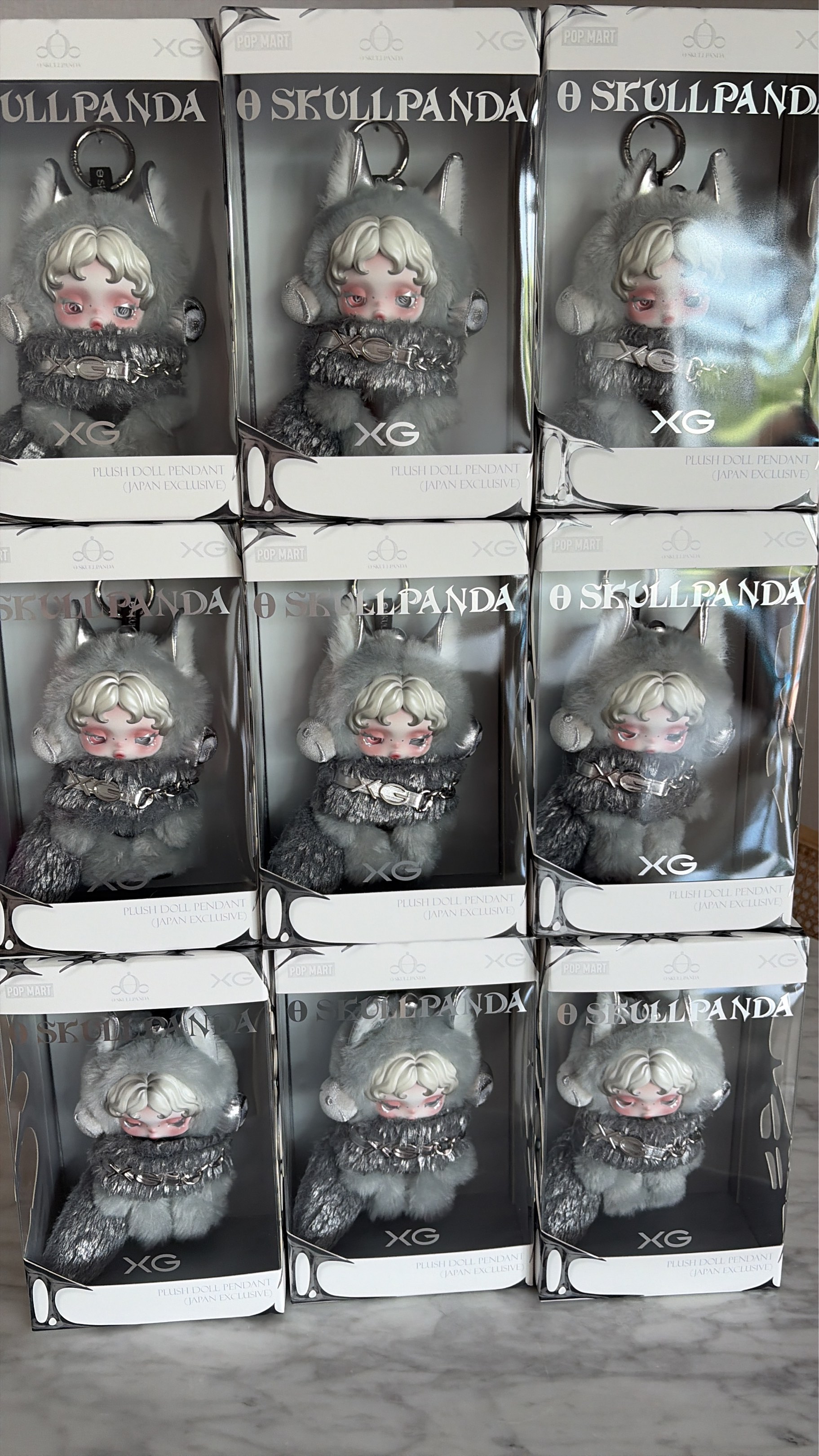 100% authentic skullpanda XG ready stock Japan popmart, Hobbies & Toys ...
