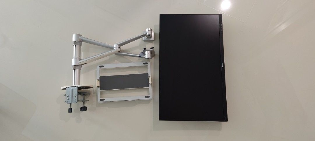 27 Inch Monitor Arm with Desk Clamp, Computers & Tech, Parts ...