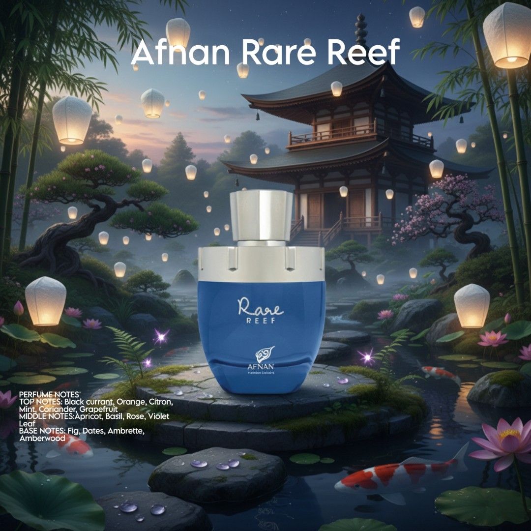 {Brand New} Rare Reef by Afnan Perfume Extrait de parfum 100ml for ...