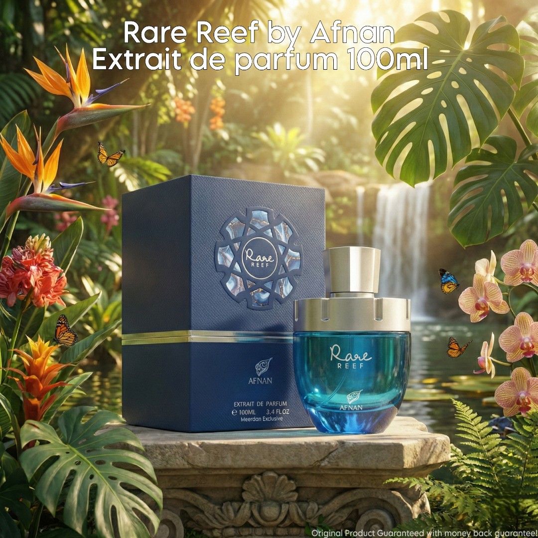 {Brand New} Rare Reef by Afnan Perfume Extrait de parfum 100ml for ...