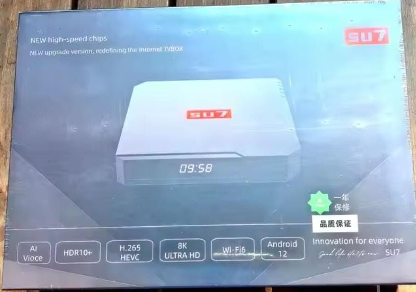 Cheapest ! Su7 Android 12 Tv Box 8k Ultra Hd Smart Tv Box, TV & Home ...