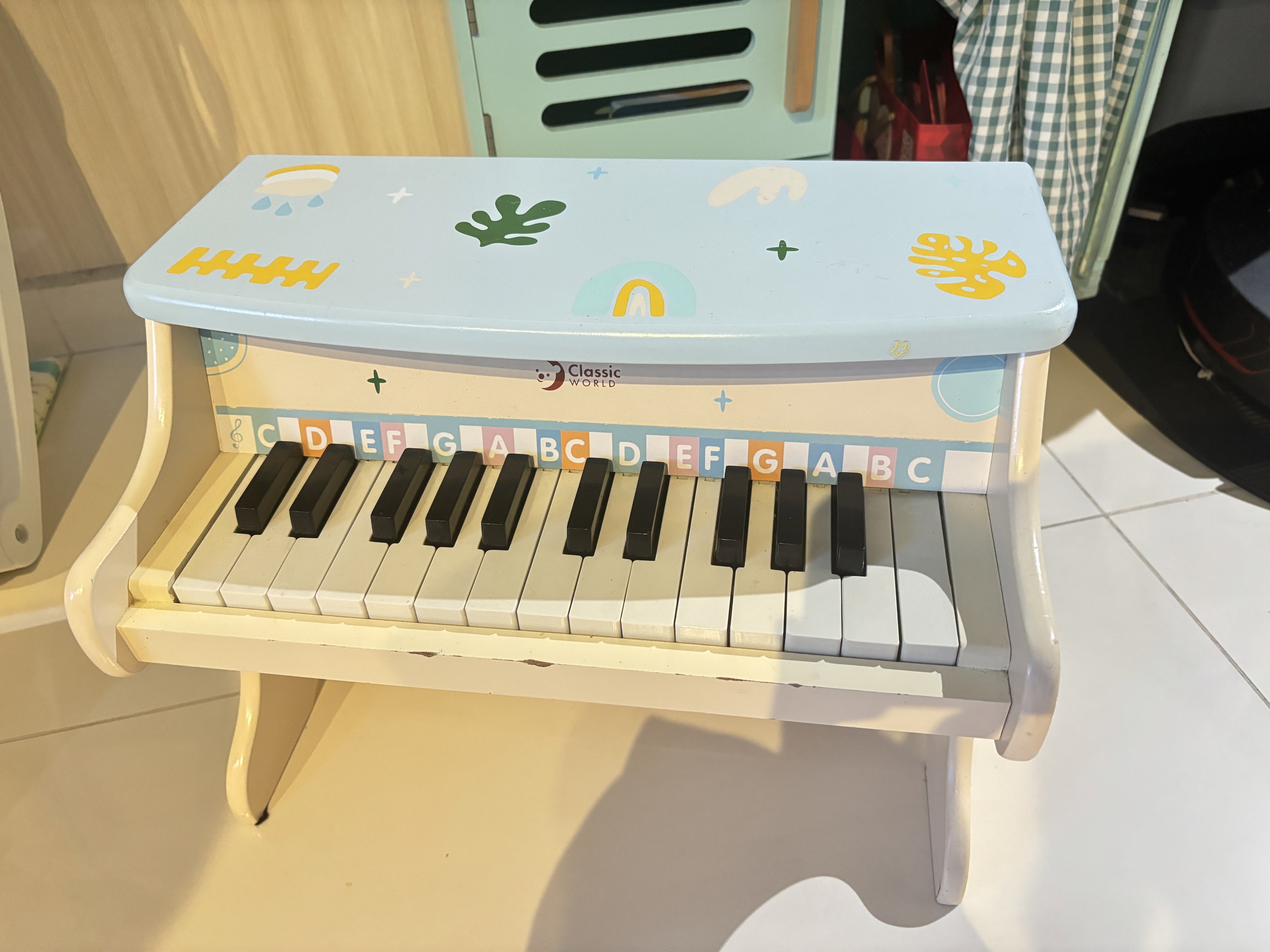 Classic World Iris Wooden Toy Piano, Babies & Kids, Infant Playtime on ...