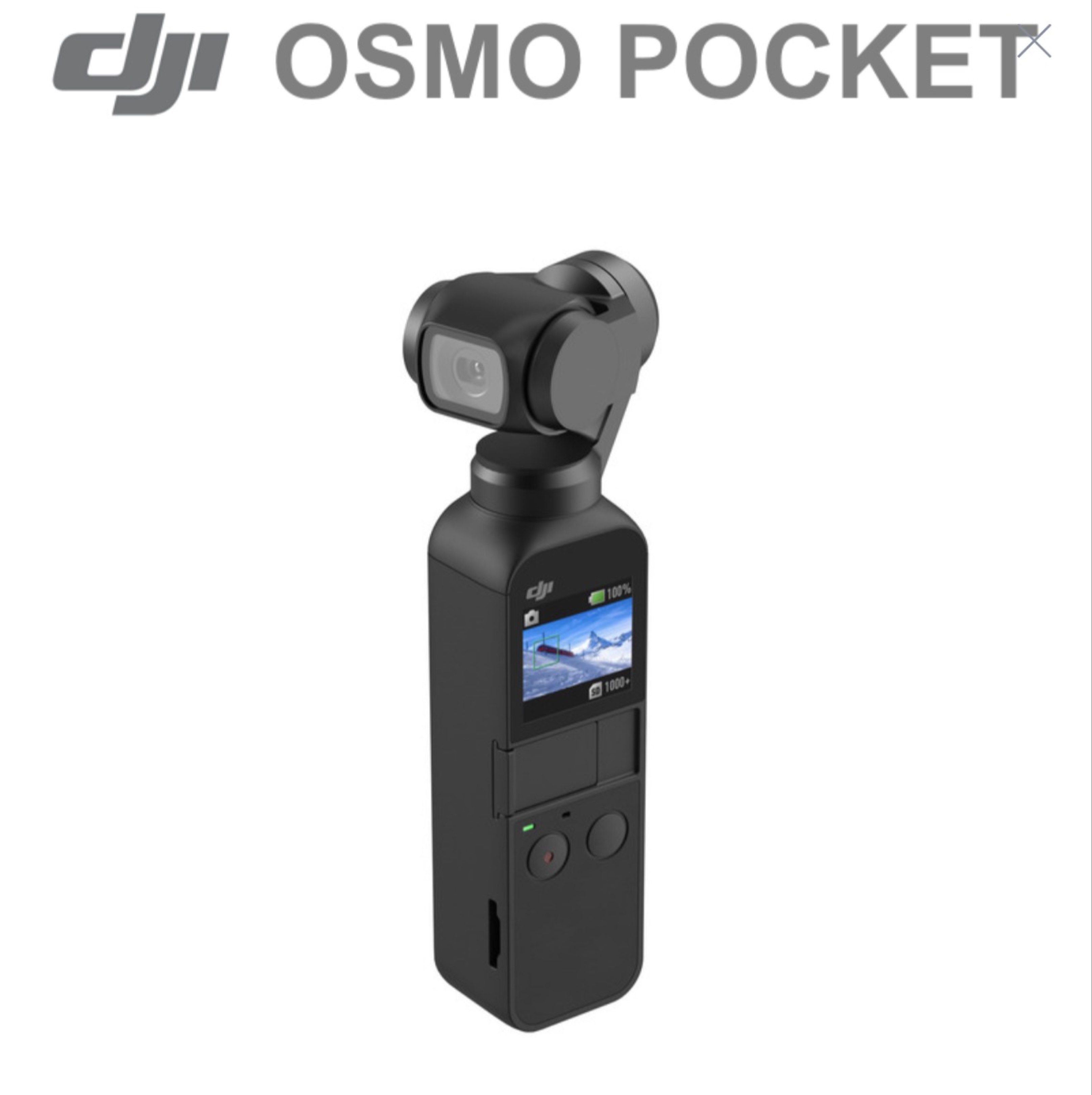 DJI Osmo Pocket - Compact 4K Gimbal Camera, Photography, Cameras on ...