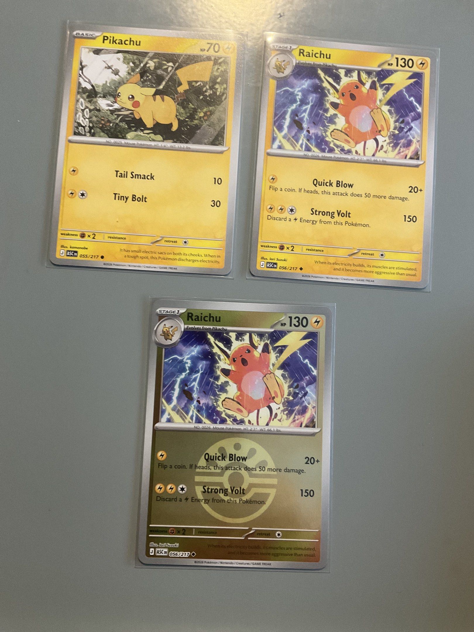 ENG ASC Pikachu and raichu Ascended heroes Tcg Pokemon Cards, Hobbies ...