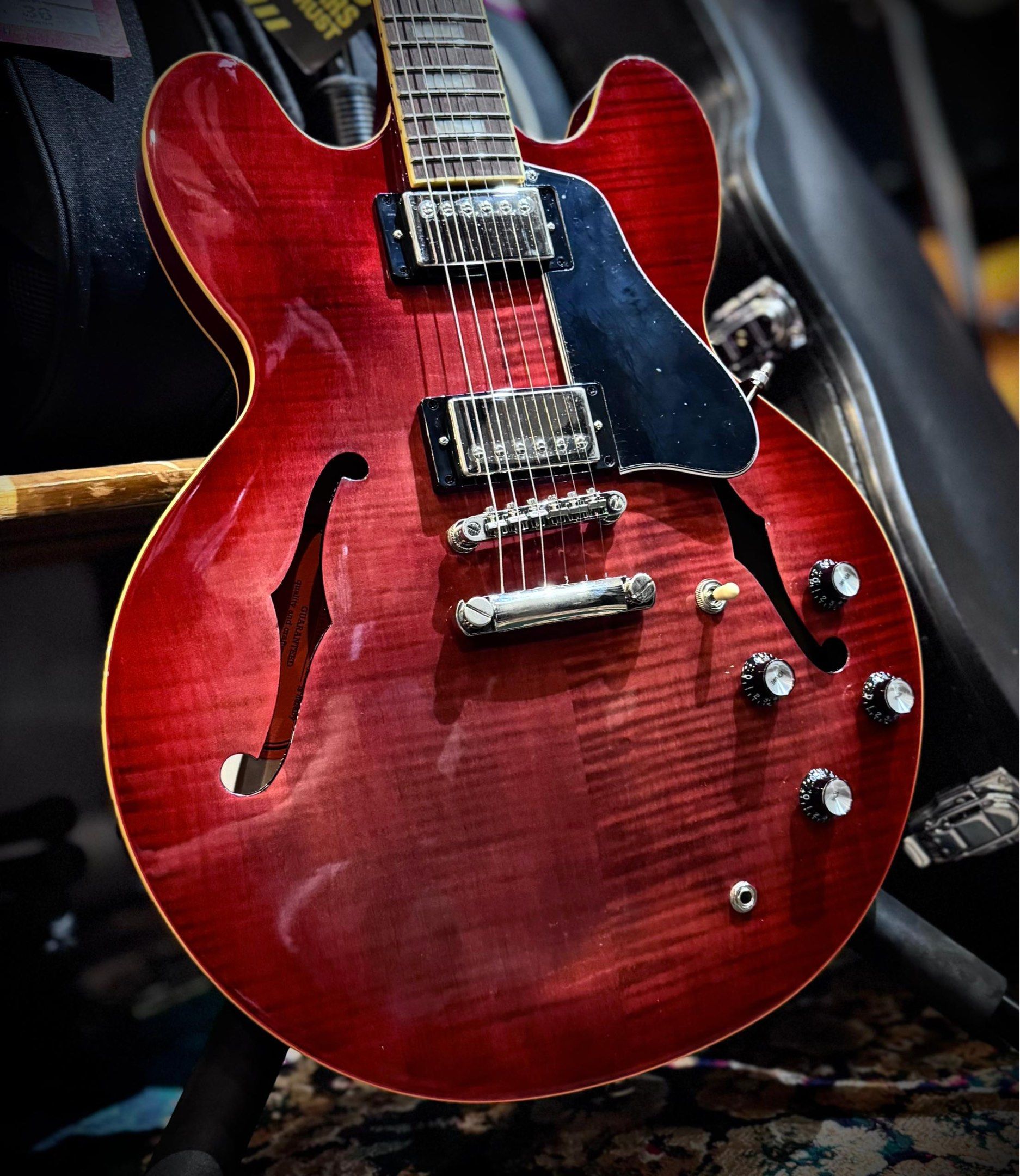 Epiphone Exclusive ES-335 Figured Limited-Edition Semi-Hollow Electric ...