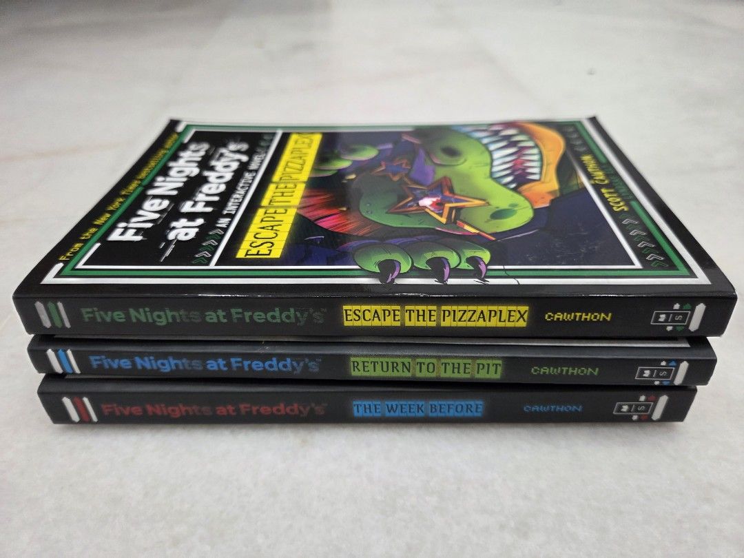 Five Nights at Freddy's Interactive Novel Set, Hobbies & Toys, Books ...