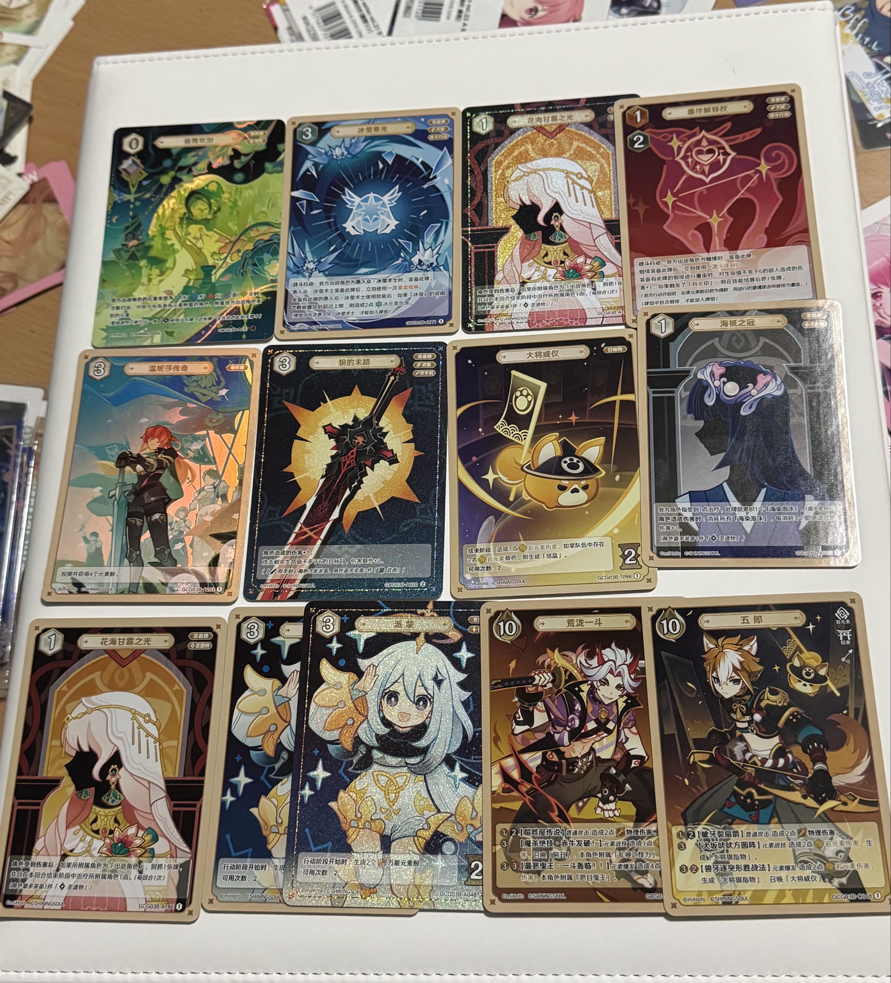 Genshin Impact TCG cards, Hobbies & Toys, Memorabilia & Collectibles ...