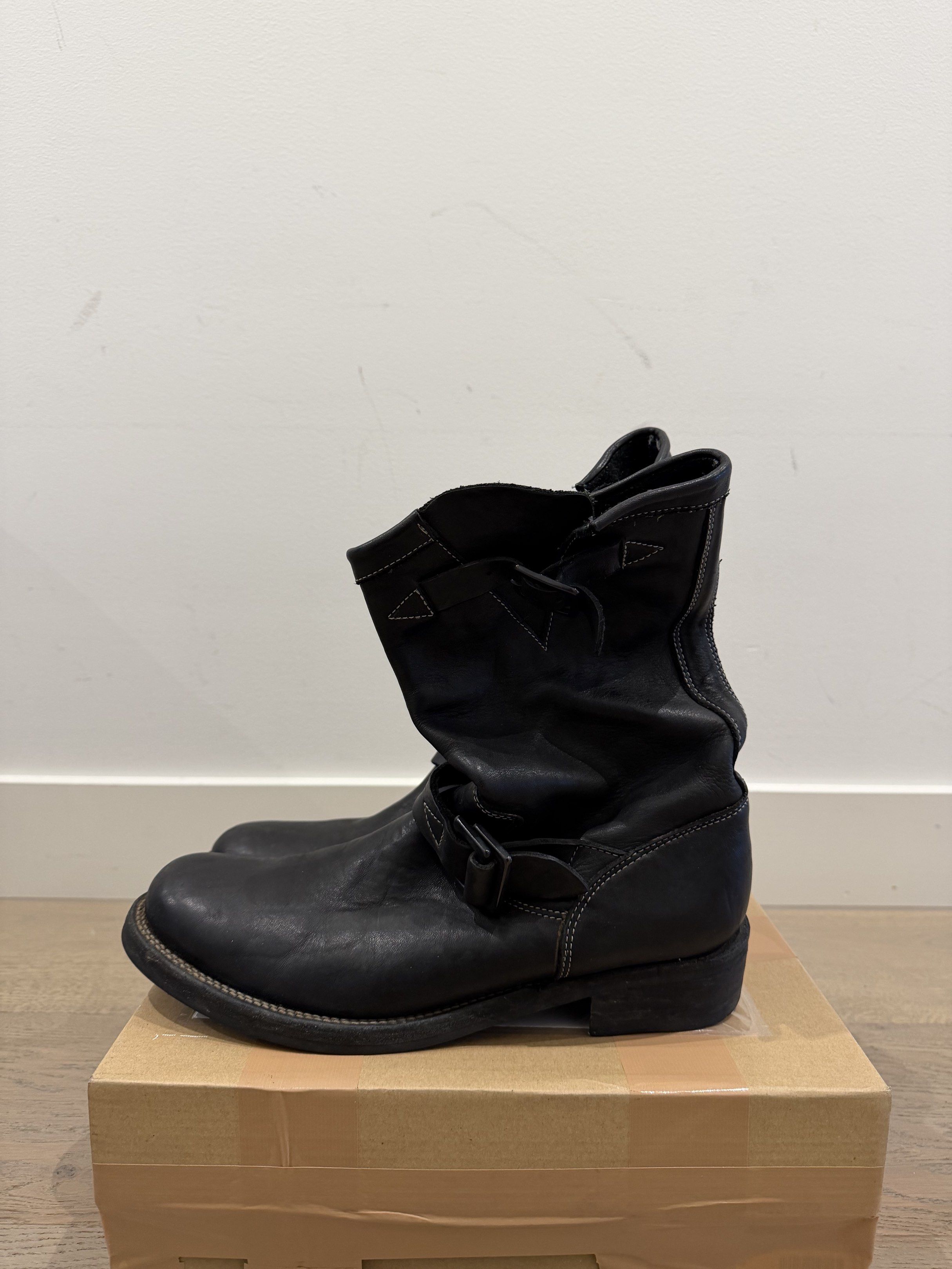 Isamu Katayama Backlash Engineer Boots, Men's Fashion, Footwear, Boots ...