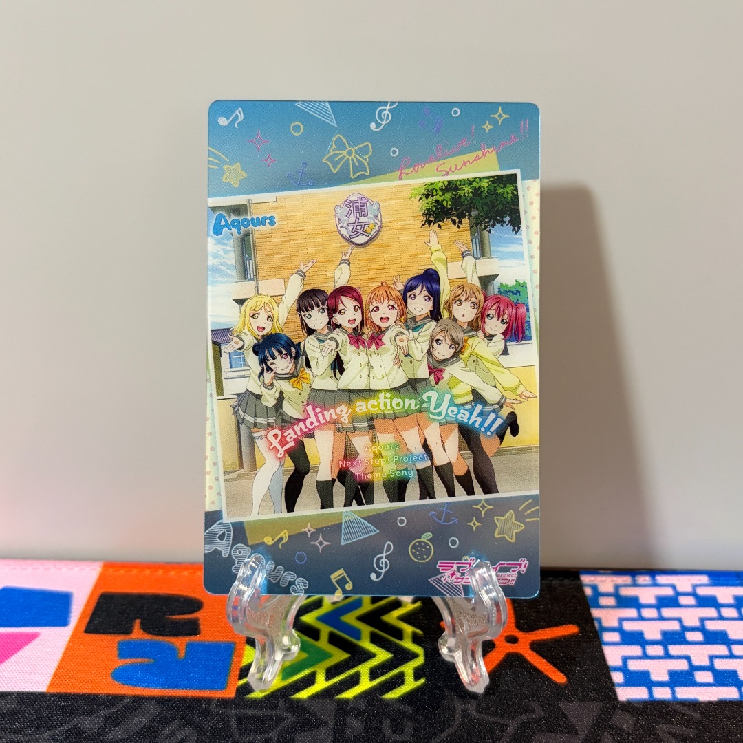Love Live! Sunshine!! Aqours Wafer card, Hobbies & Toys, Memorabilia ...