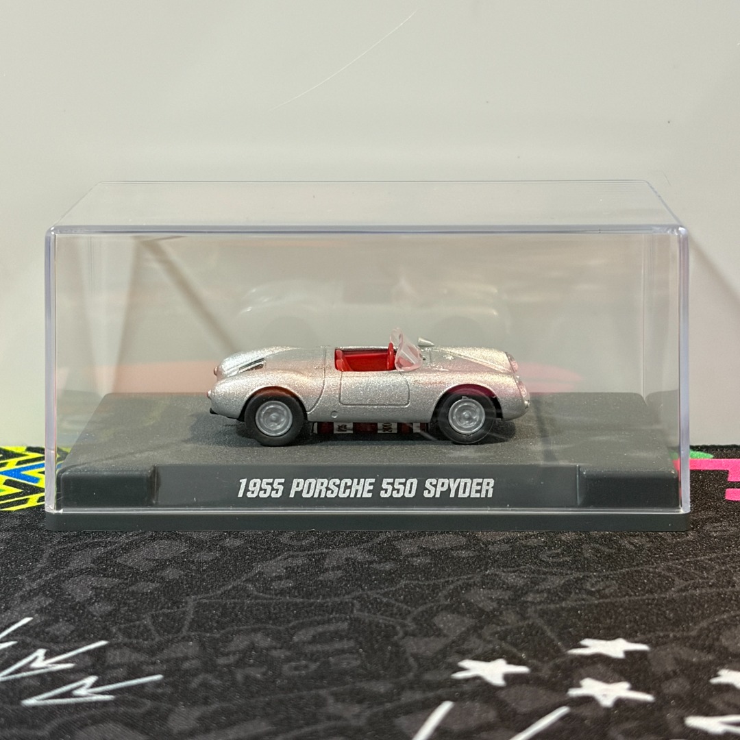 Majorette 1955 Porsche 550 Spyder Metallic Silver, Hobbies & Toys, Toys ...