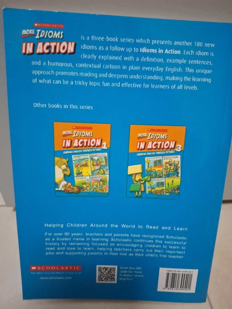 More Idioms in Action 2, Hobbies & Toys, Books & Magazines, Children's ...