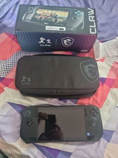 MSI claw a8 white with Case, Video Gaming, Video Game Consoles, Others ...