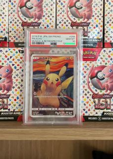 [PO] Munch Pikachu PSA9, Hobbies & Toys, Toys & Games on Carousell
