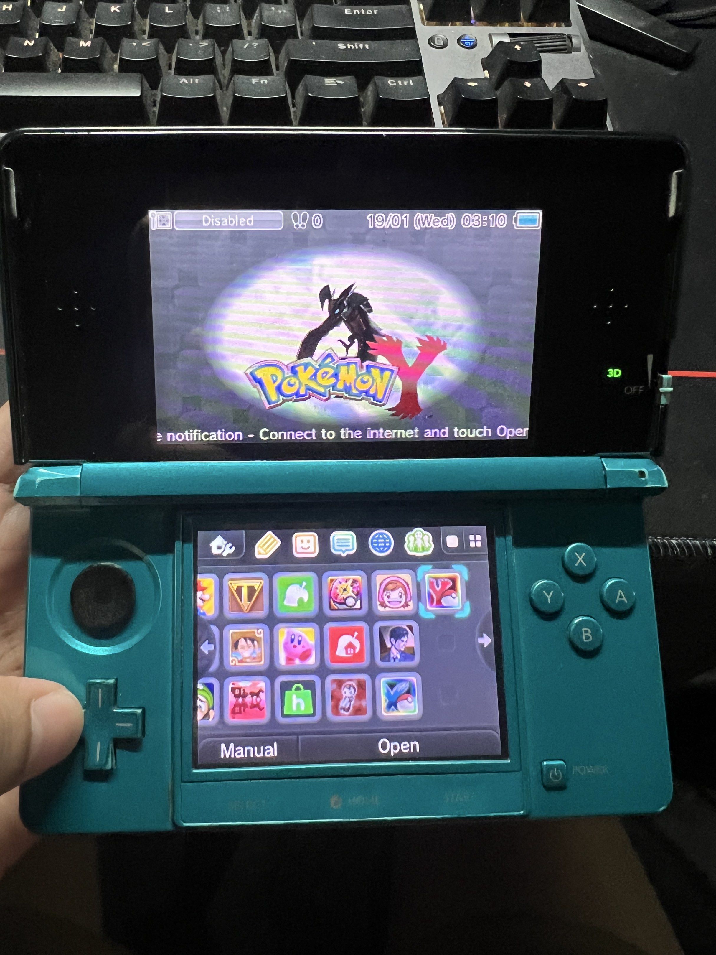 Nintendo 3ds green 64gb cfw, Video Gaming, Video Game Consoles ...