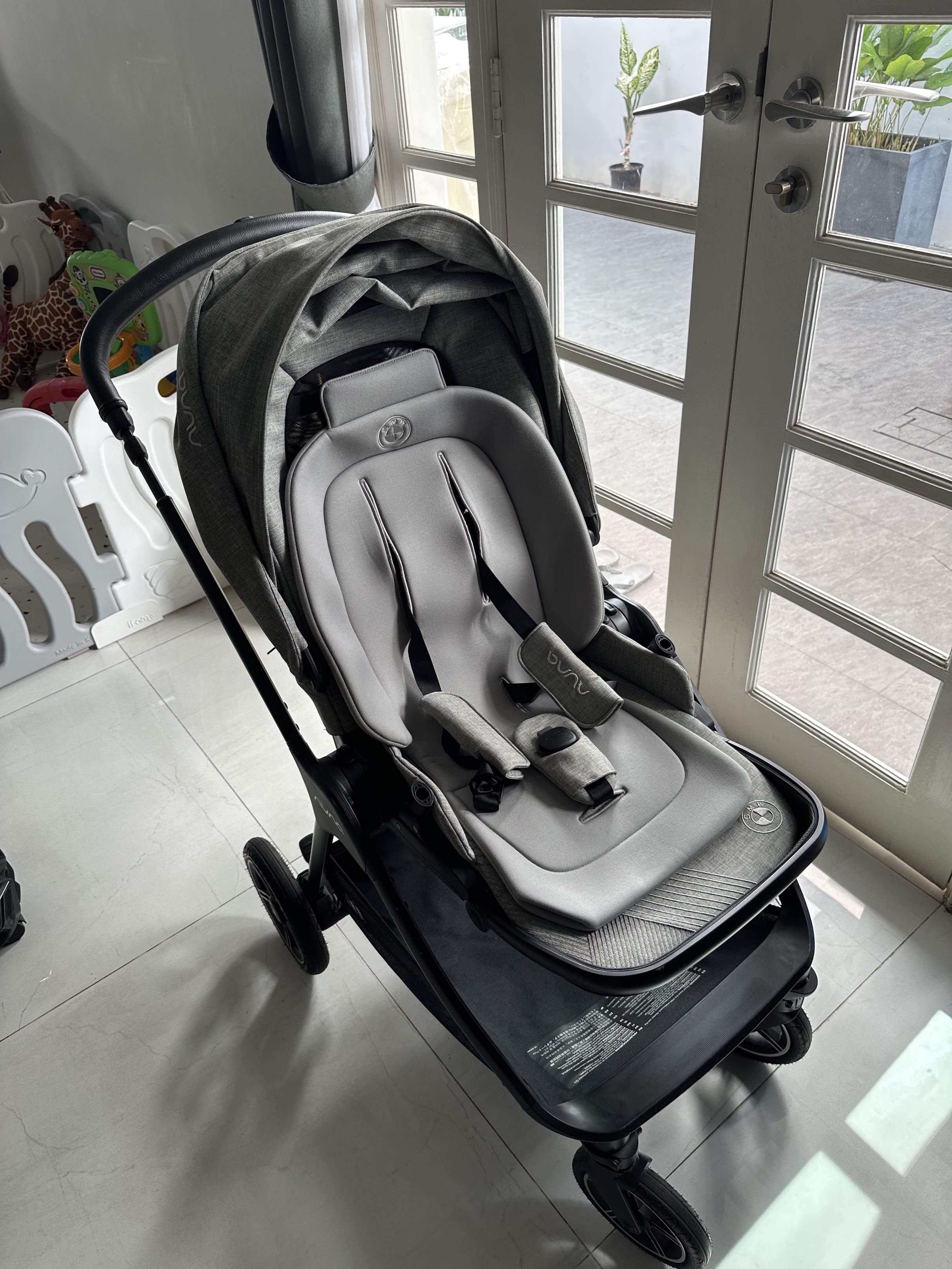 Nuna TRIV Next Stroller - Grey (BMW collection), Babies & Kids, Going ...