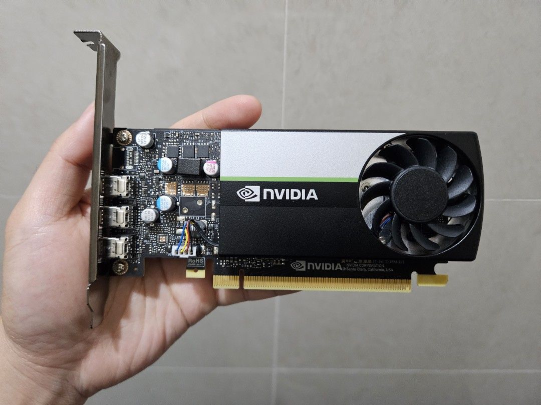 NVIDIA T400 4GB (GDDR6) Graphics Card, Computers & Tech, Parts ...
