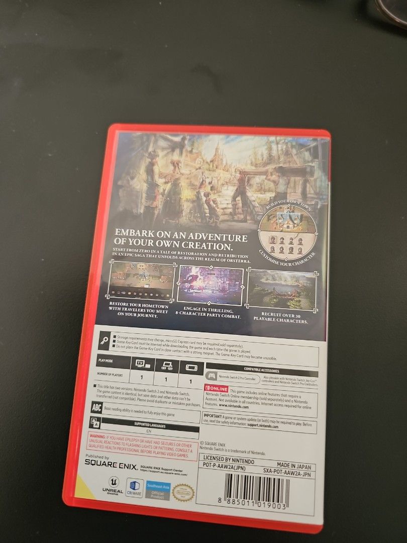 Octopath Traveler 0 - Nintendo Switch 2 Game, Video Gaming, Video Games ...