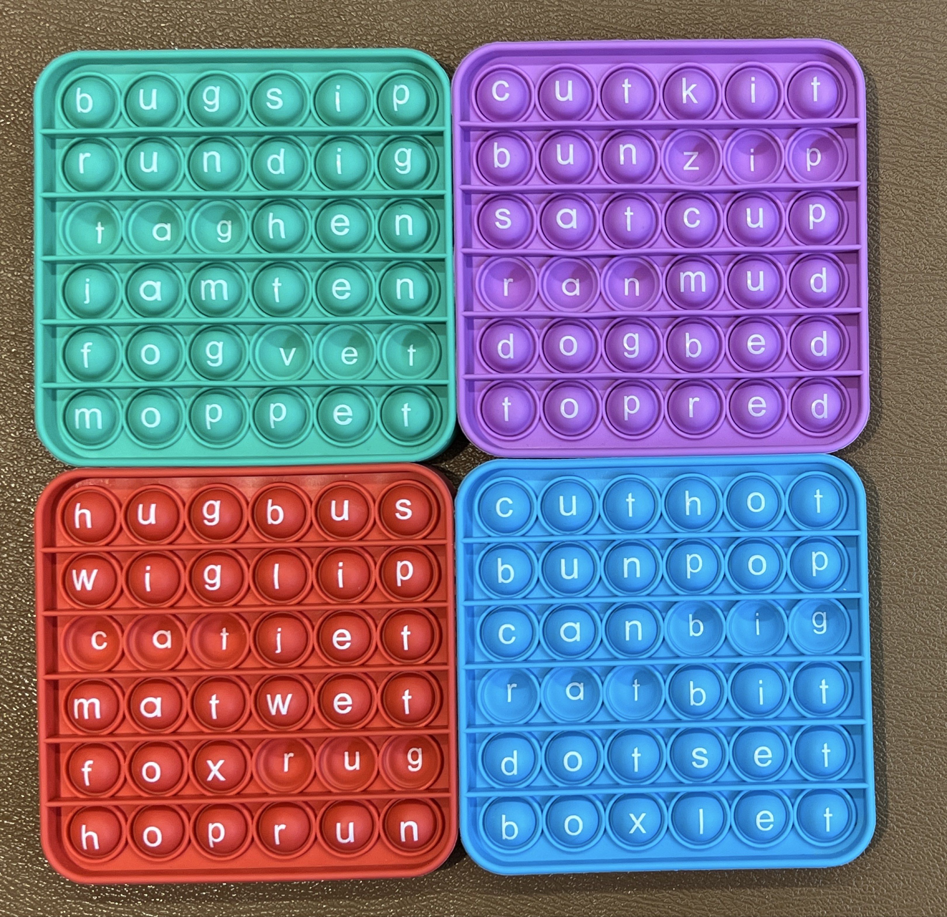 Phonics Game - Word Pop! By The Fidget Game, Hobbies & Toys, Toys ...