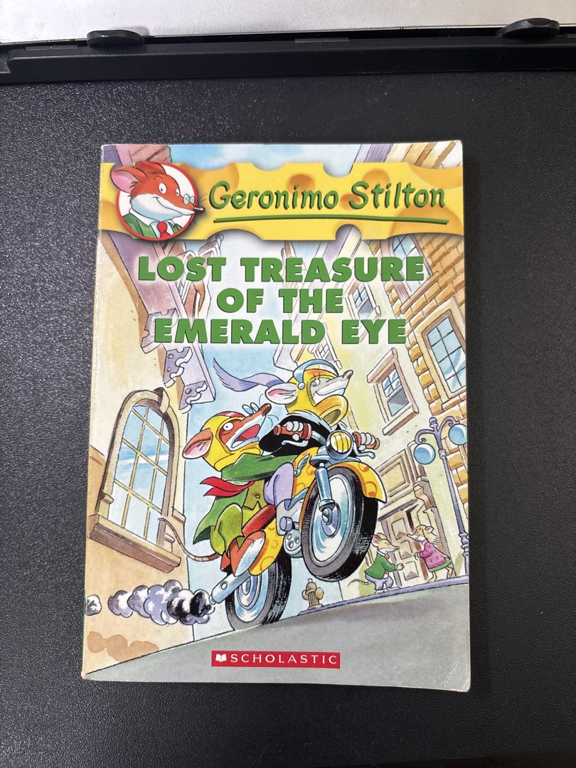 #1 Geronimo Stilton: Lost Treasure of the Emerald Eye, Hobbies & Toys ...