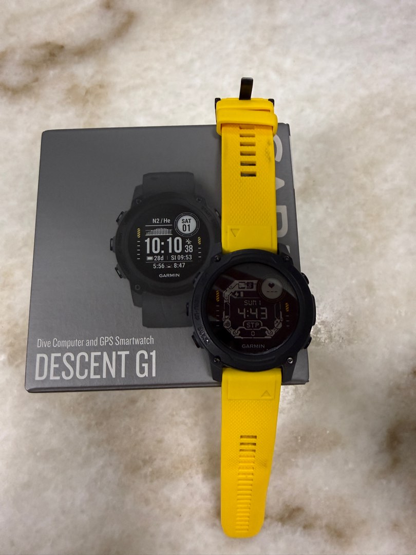 Garmin Descent G1 Dive Computer Smartwatch, Men's Fashion, Watches ...