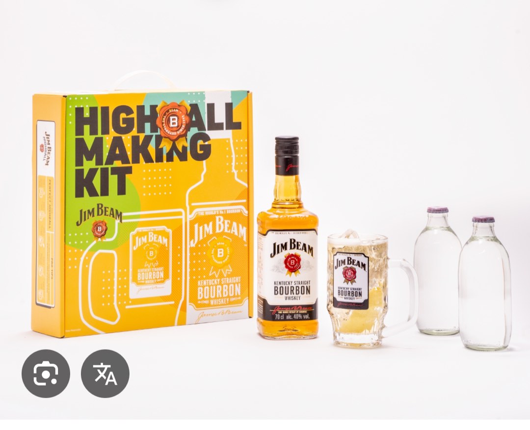 Jim Beam Highball Making Kit, Furniture & Home Living, Kitchenware ...
