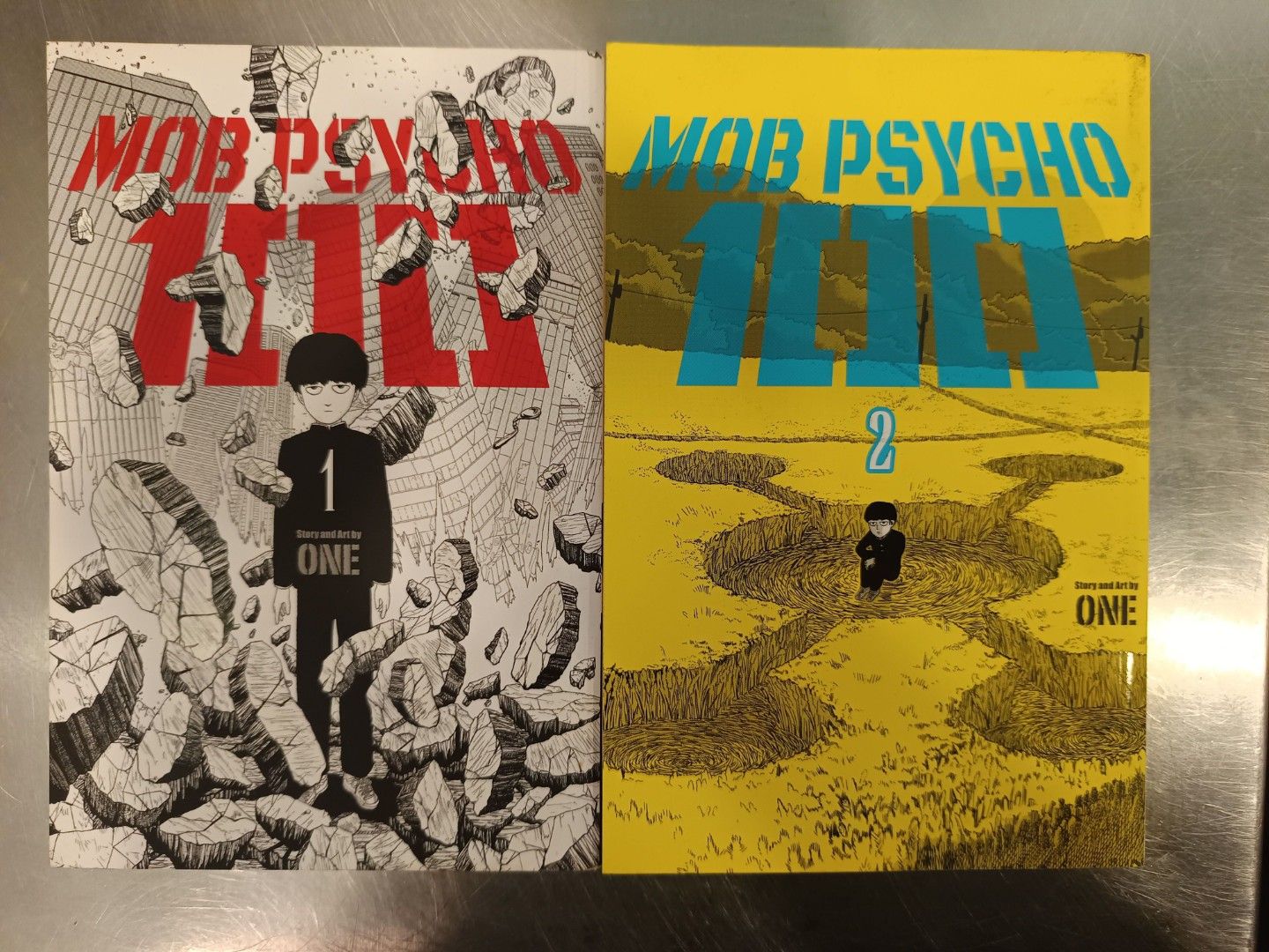 Mob Psycho 100 Manga Volumes 1 & 2, Hobbies & Toys, Books & Magazines ...