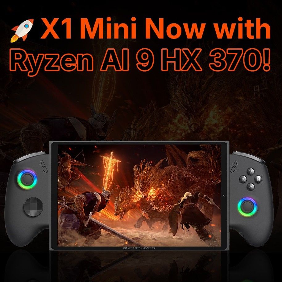 OneXPlayer X1 Mini Pro | Ryzen AI 9 HX 370 | 32GB RAM | Handheld ...