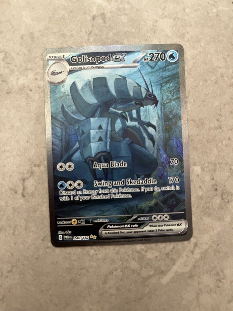 Pokemon Cards - Golisopod EX, Hobbies & Toys, Toys & Games on Carousell
