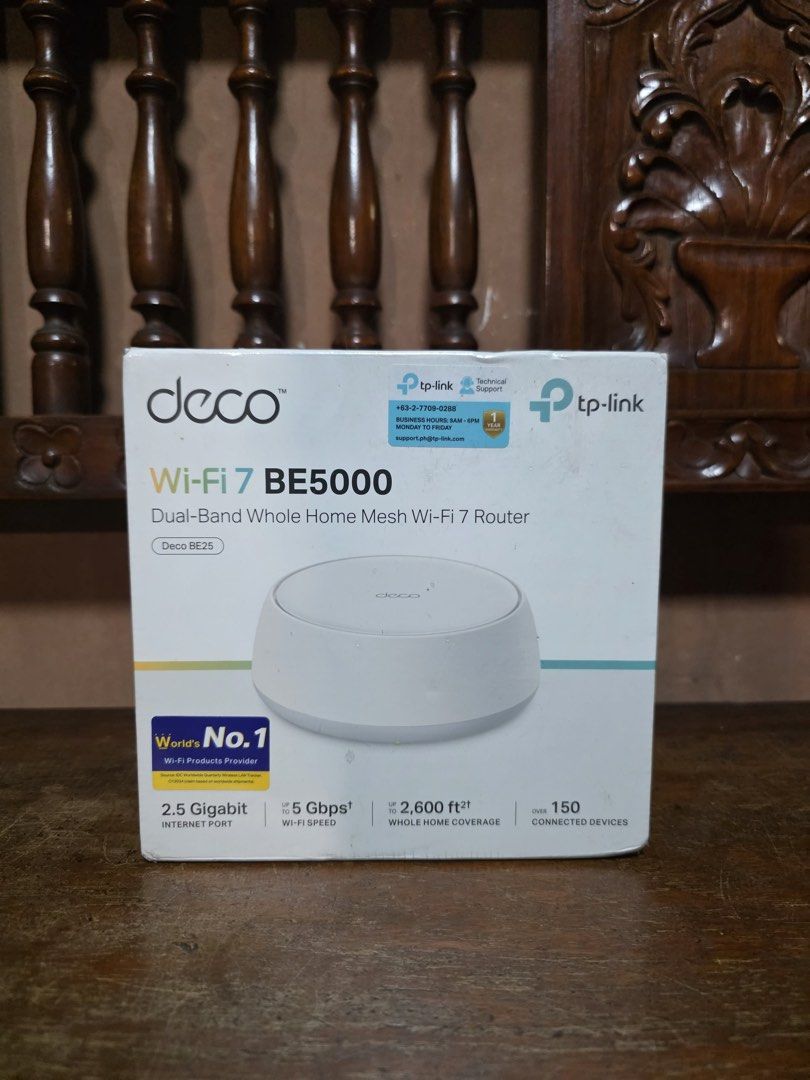 TP-Link Deco Wi-Fi 7 BE5000 Router, Computers & Tech, Parts ...