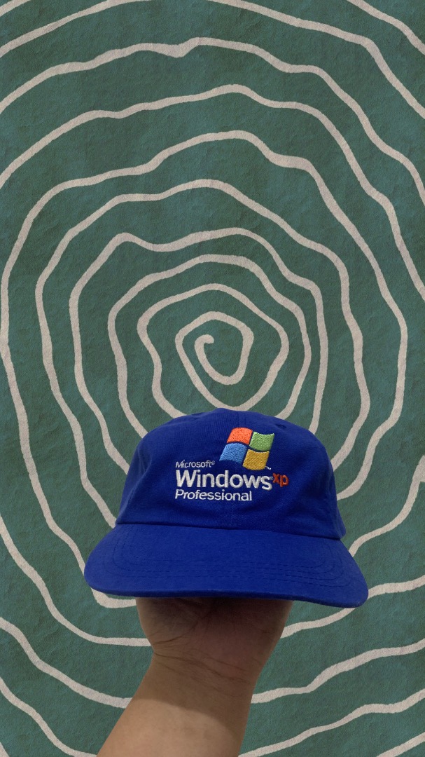 Vintage Windows XP Cap, Men's Fashion, Watches & Accessories, Cap ...