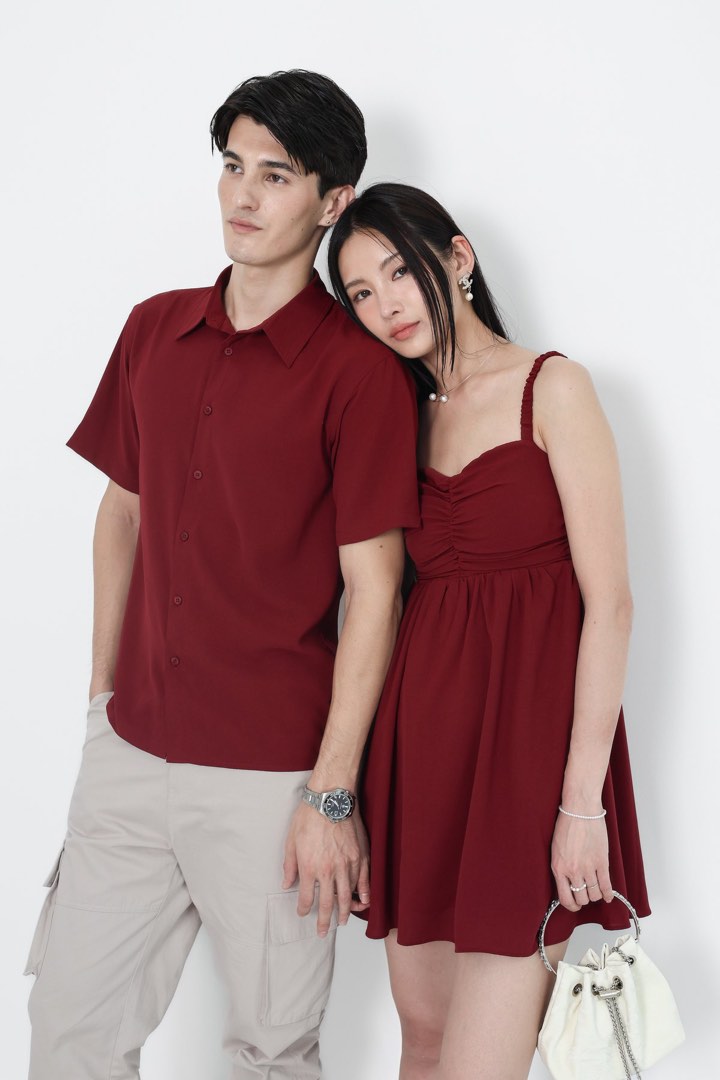 CLEARANCE *TPZ* MINI DIORA DRESS 3.0 IN WINE, Women's Fashion, Dresses ...