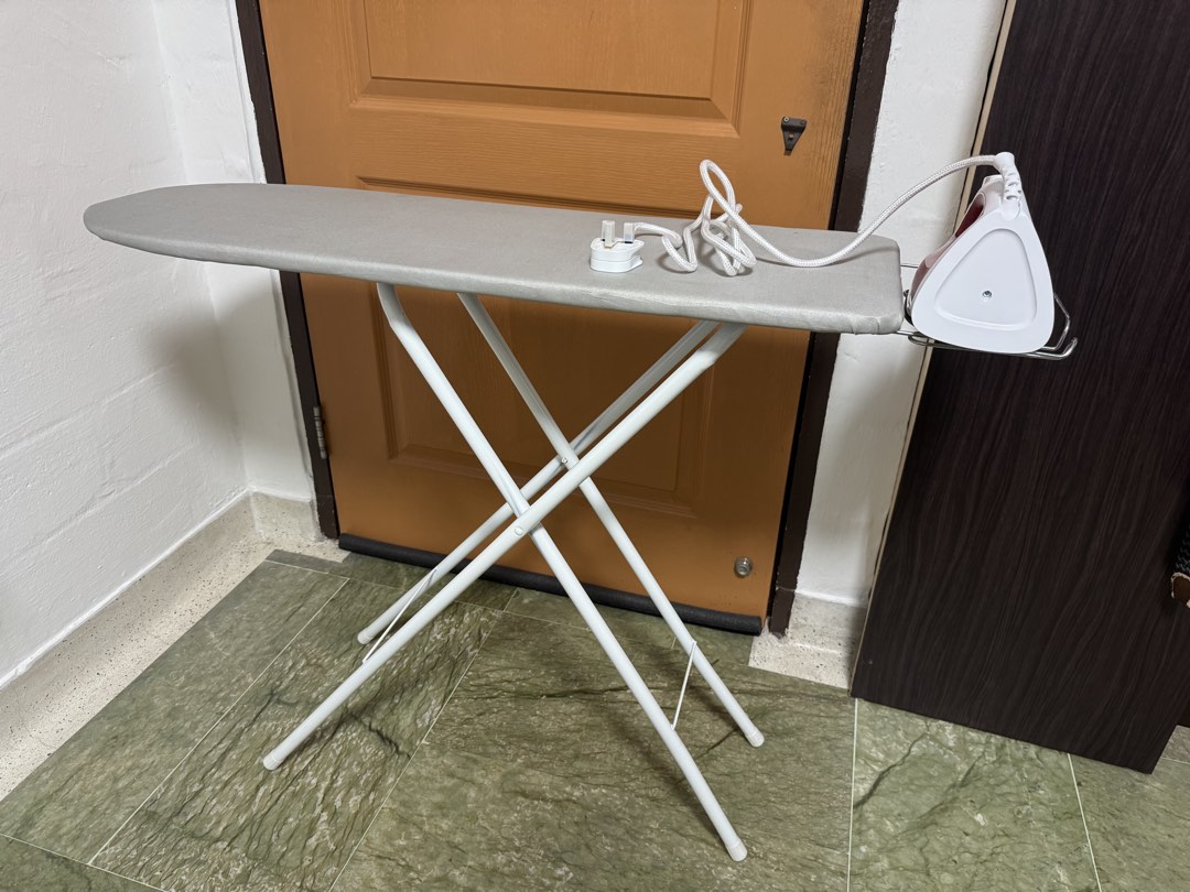 Philips Ironing Board with Iron, Furniture & Home Living, Cleaning ...