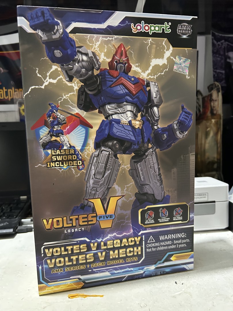 Yolopark Voltes V Legacy Voltes V Mech, Hobbies & Toys, Toys & Games on ...