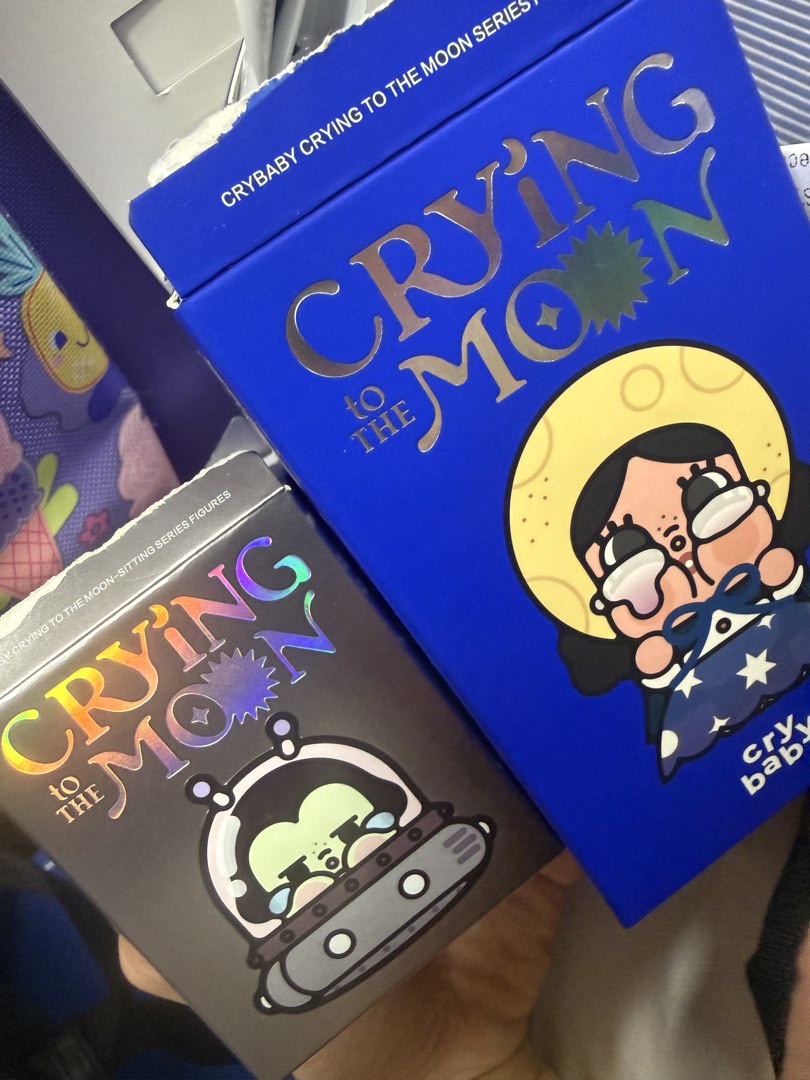 Crybaby Crying to the Moon Series - The Moon Traveller, Hobbies & Toys ...