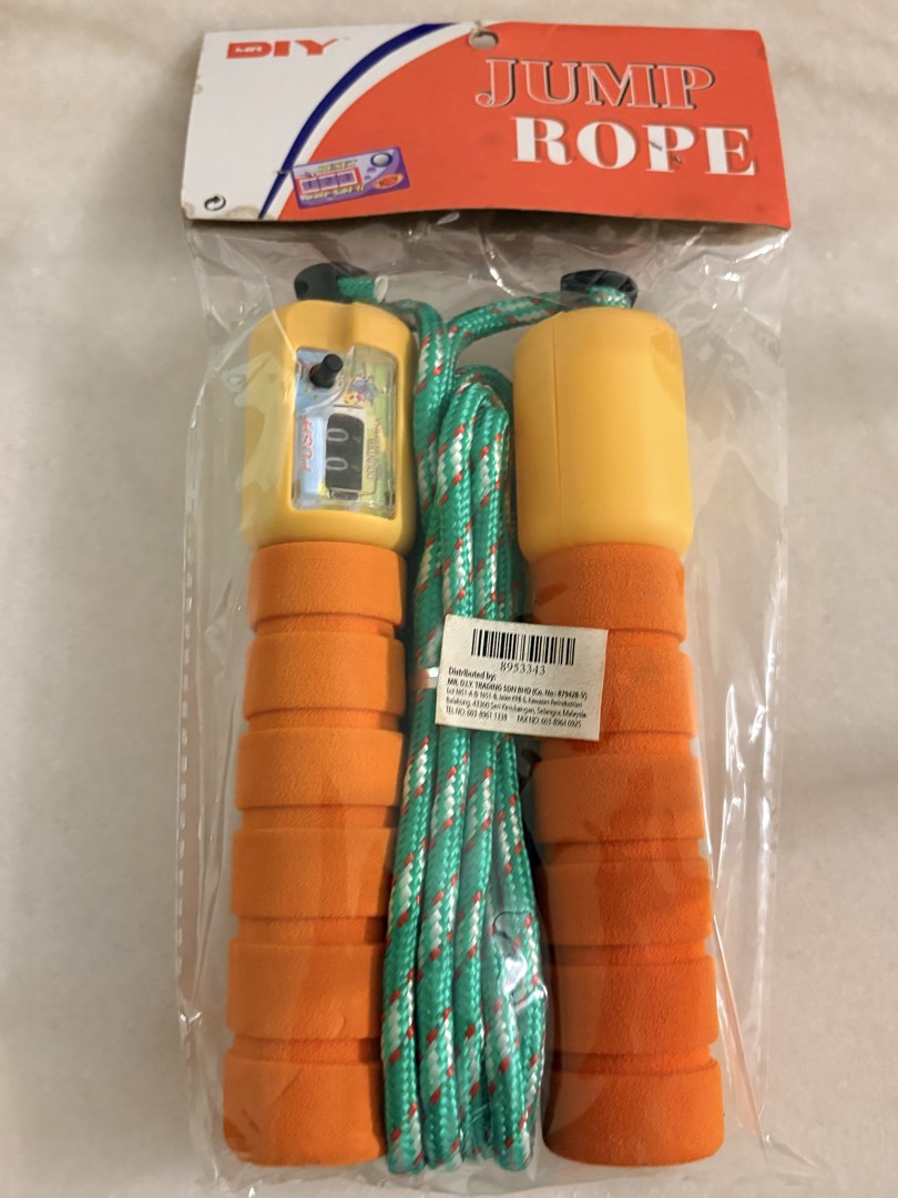 DIY Jump Rope with Counter, Sports Equipment, Exercise & Fitness ...