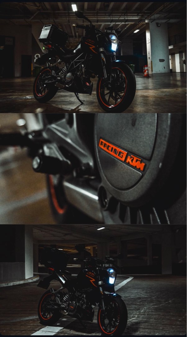 KTM DUKE 200 CC, Motorcycles, Motorcycles for Sale, Class 2B on Carousell