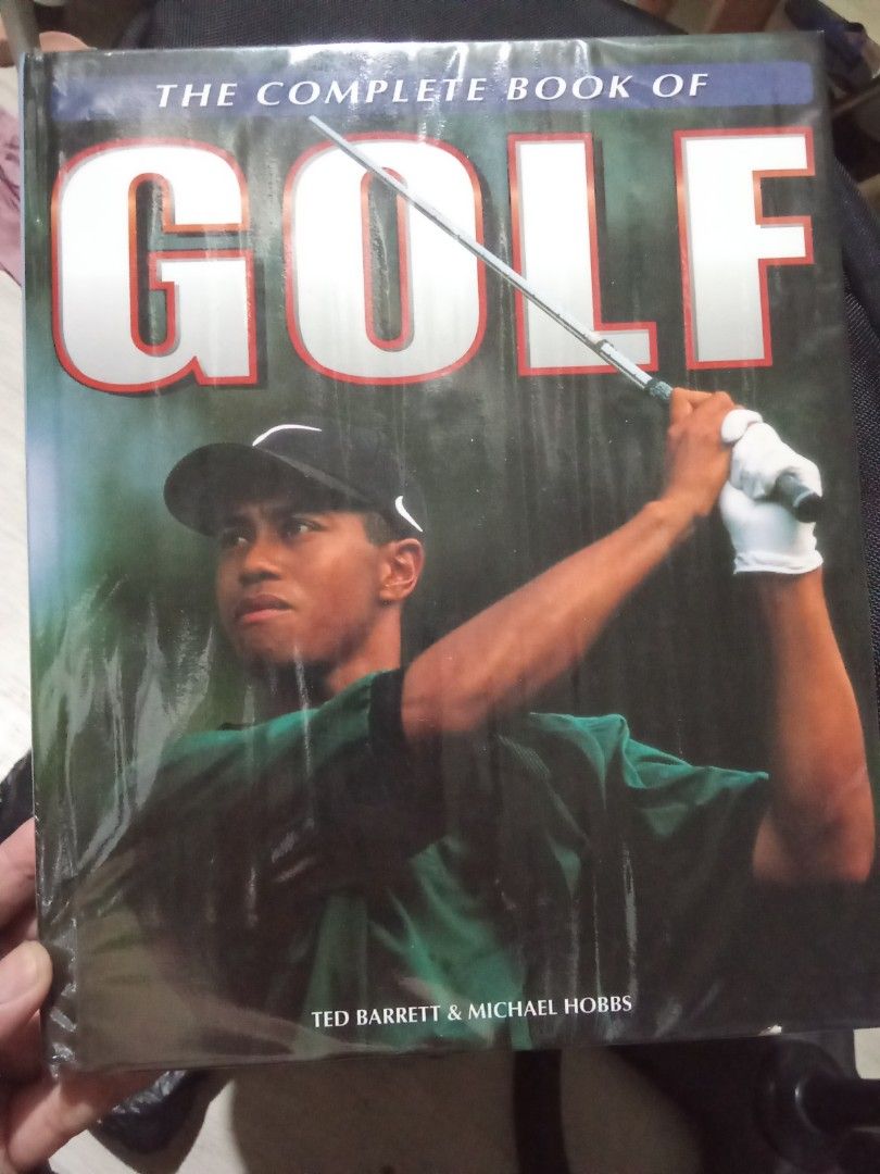 Tiger woods cover The Complete Book of Golf, Hobbies & Toys, Books ...