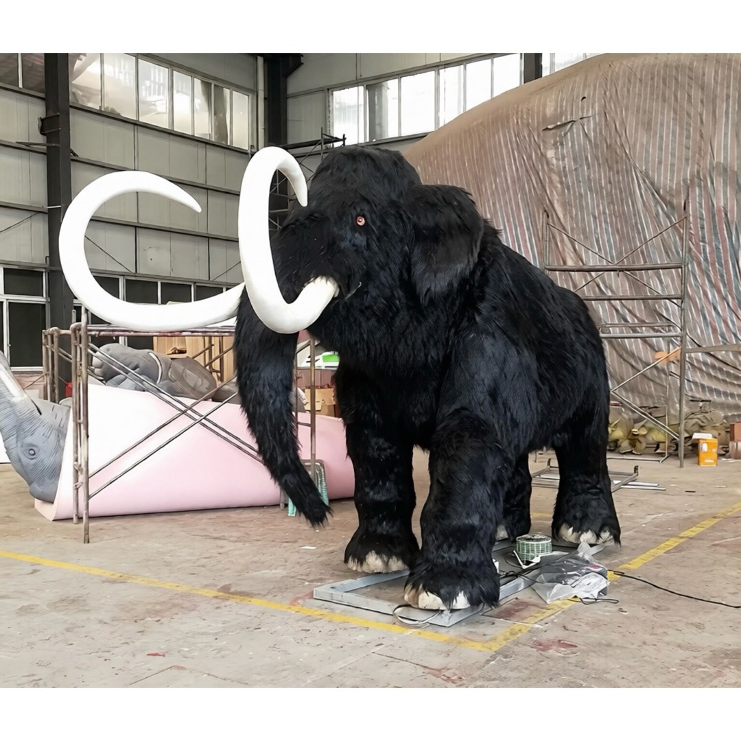 14.7ft 4.5m Animatronic Mammoth Animal Robotic Mechanical Prehistoric ...