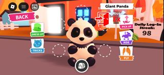 Adopt Me! Giant Panda, Dragonfruit Fox, Dango Penguins, Hobbies & Toys ...