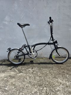 Aceoffix D10, The Brompton T Line Clone with 18 Inch wheelset, 10 Speed ...