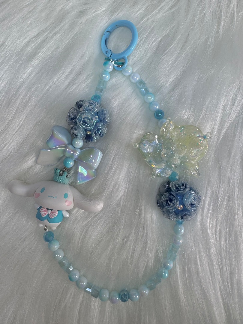 Cinnamoroll blue handphone chain, Hobbies & Toys, Stationery & Craft ...
