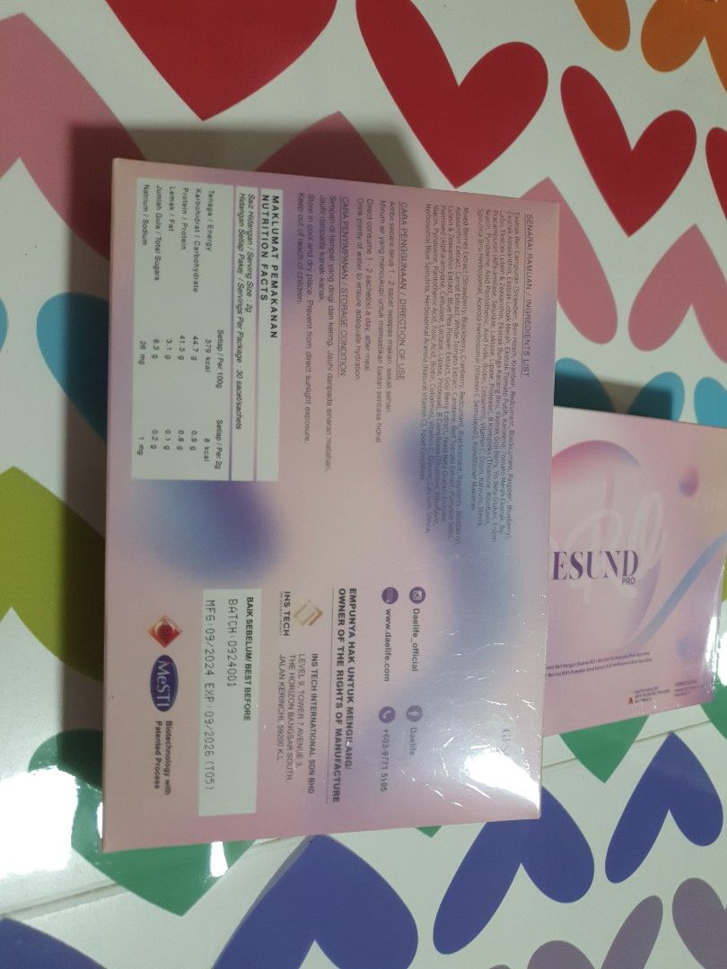 Gesund Pro Eye Supplement - Brand New, Health & Nutrition, Health ...