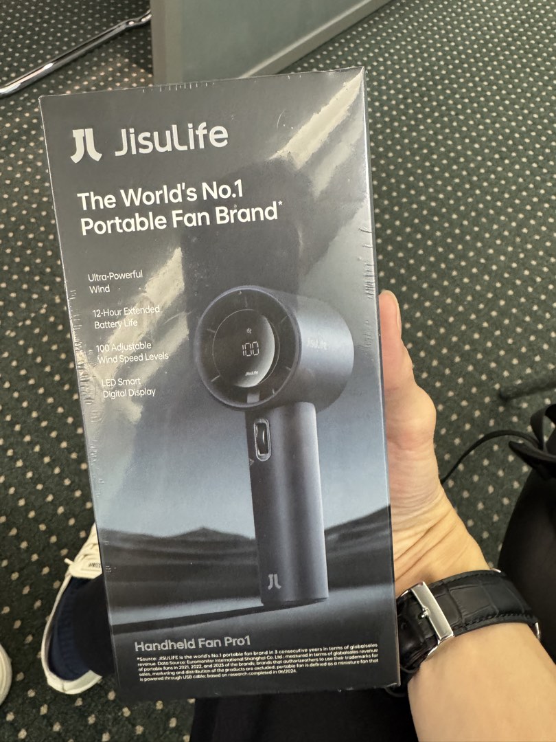 JisuLife Handheld Fan Pro1 - Brand New, Furniture & Home Living ...