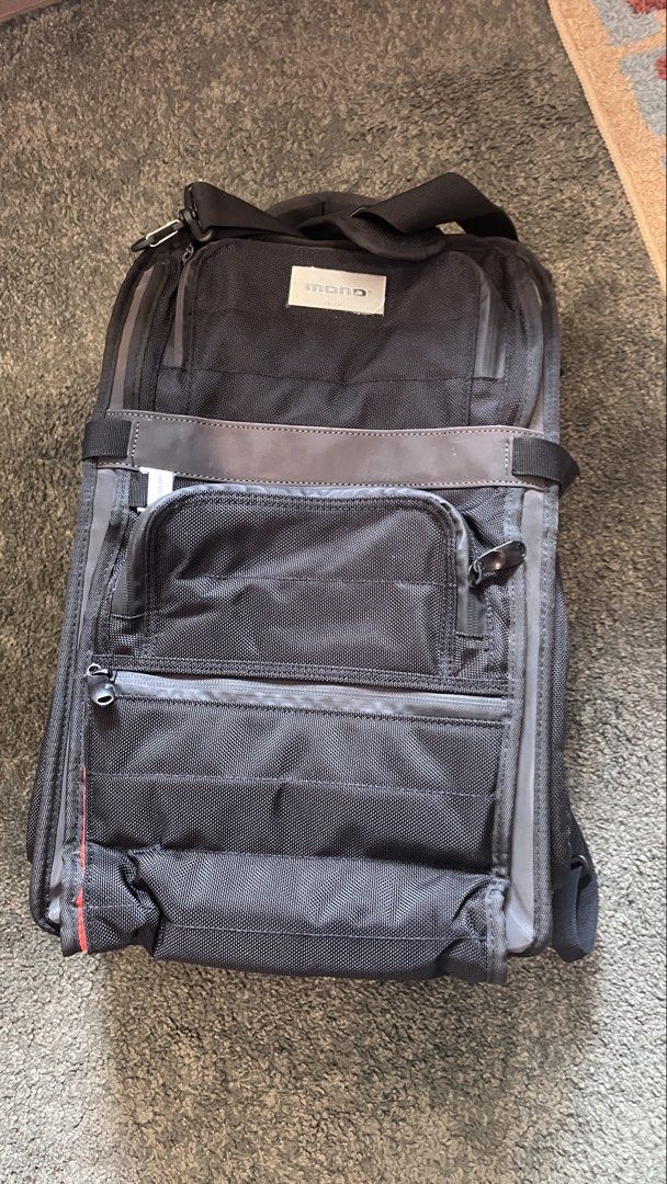 Mono Classic FlyBy Ultra Backpack - Black, Men's Fashion, Bags ...
