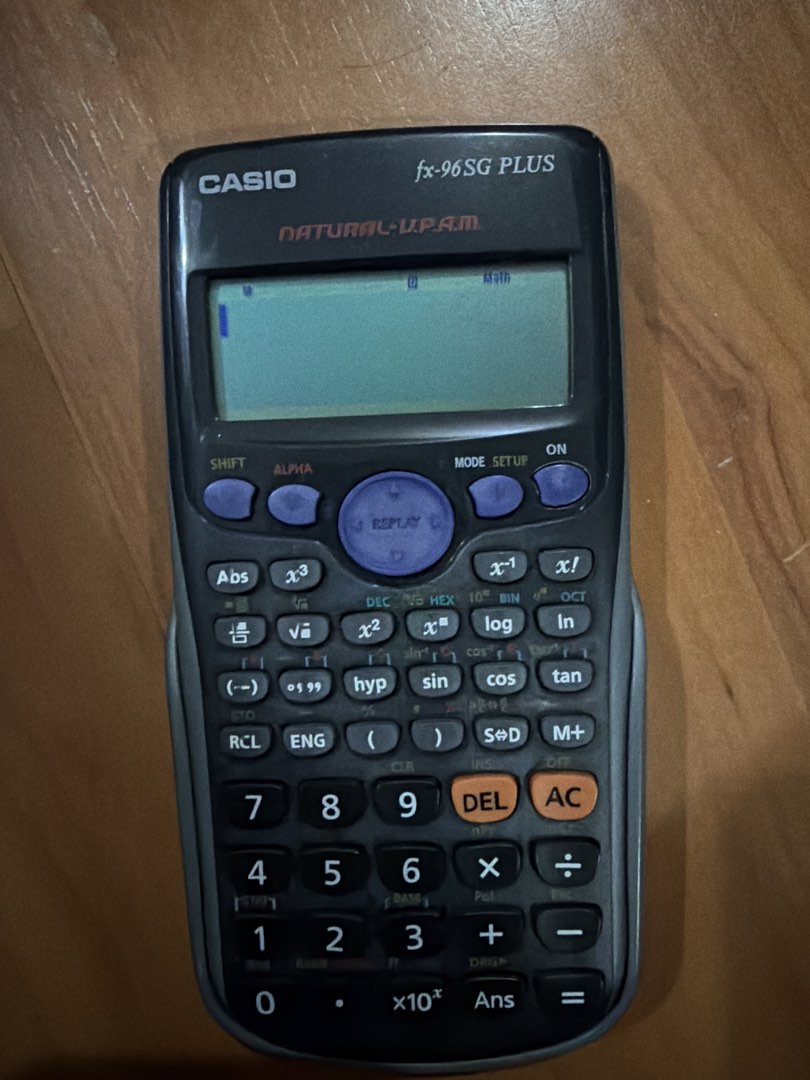 Casio fx-96SG PLUS Scientific Calculator, Hobbies & Toys, Stationery ...