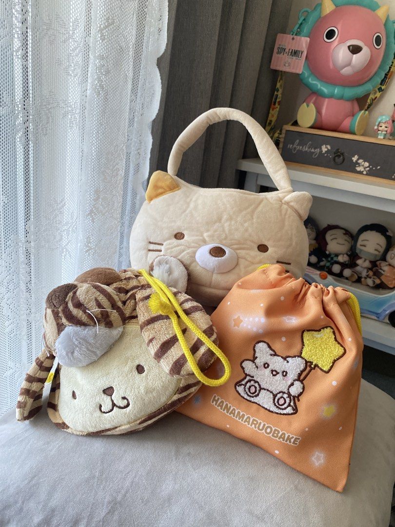 COMBO SANRIO: Sumikkogurashi/Hanamaruobake/Pompompurin, Hobbies & Toys ...