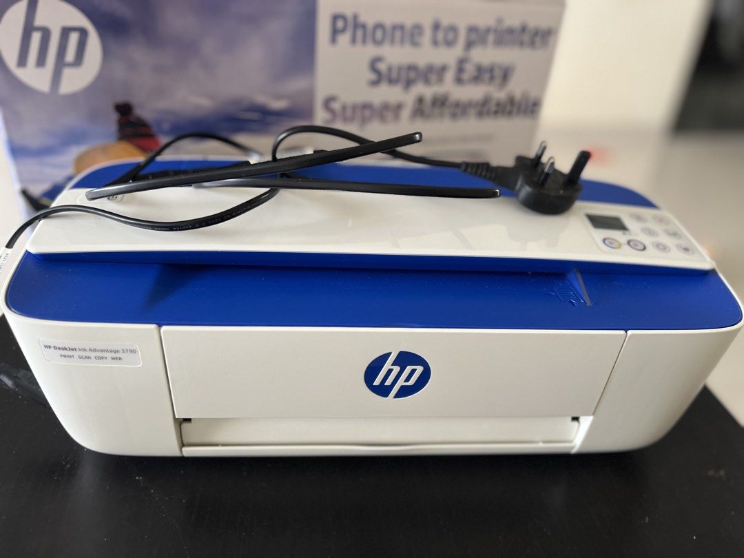 HP DeskJet Ink All-in-One Printer, Computers & Tech, Printers, Scanners ...