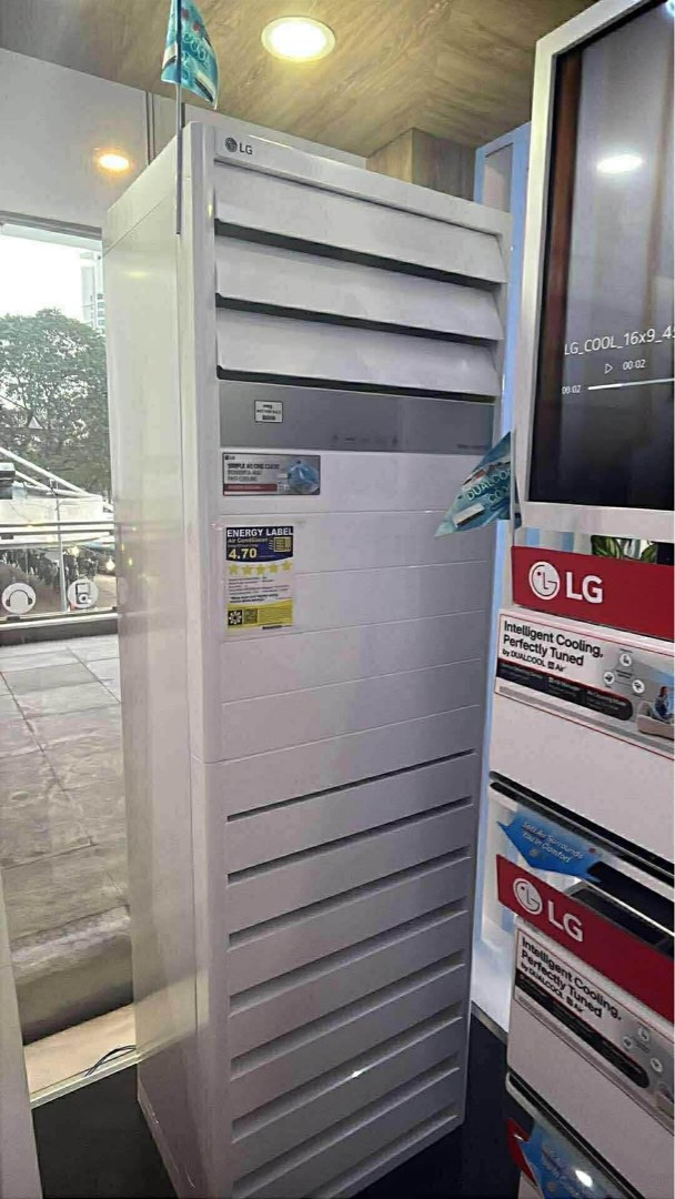 LG FLOOR MOUNTED INVERTER AIR CONDITIONER, TV & Home Appliances, Air ...