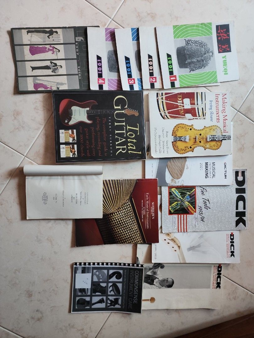 Musical Instrument Books - Various Titles, Hobbies & Toys, Books ...